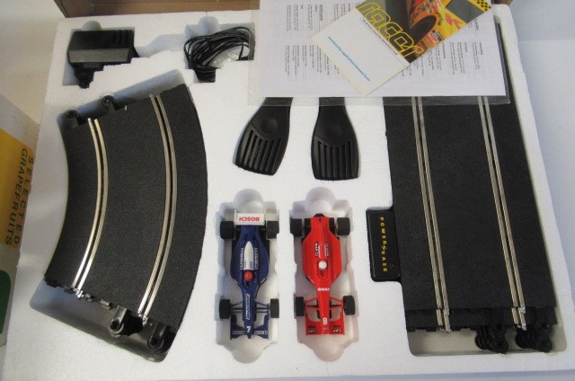 Scalextric grand prix set 1025 with two cars and track | Hartleys ...