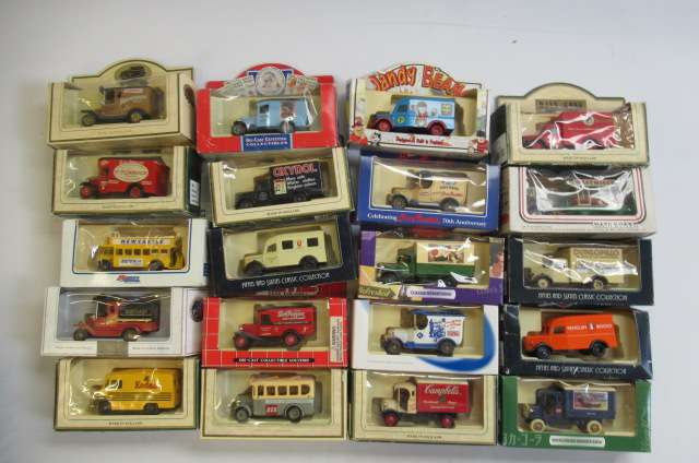 Twenty days gone diecast vans and cars | Hartleys Auctioneers & Valuers