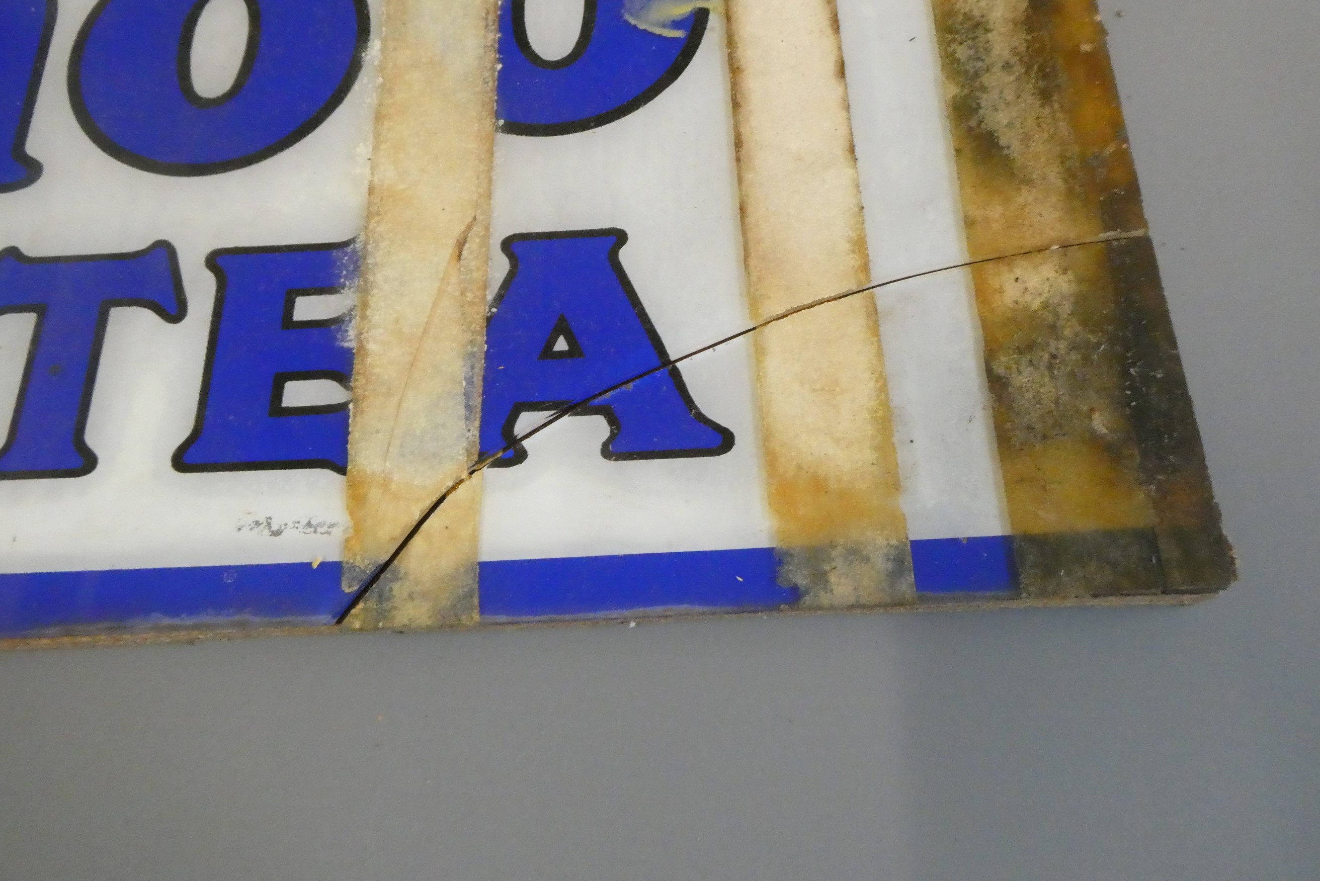 A lever's "pig foods" advertising pig guiding stick, 36" long, together ...