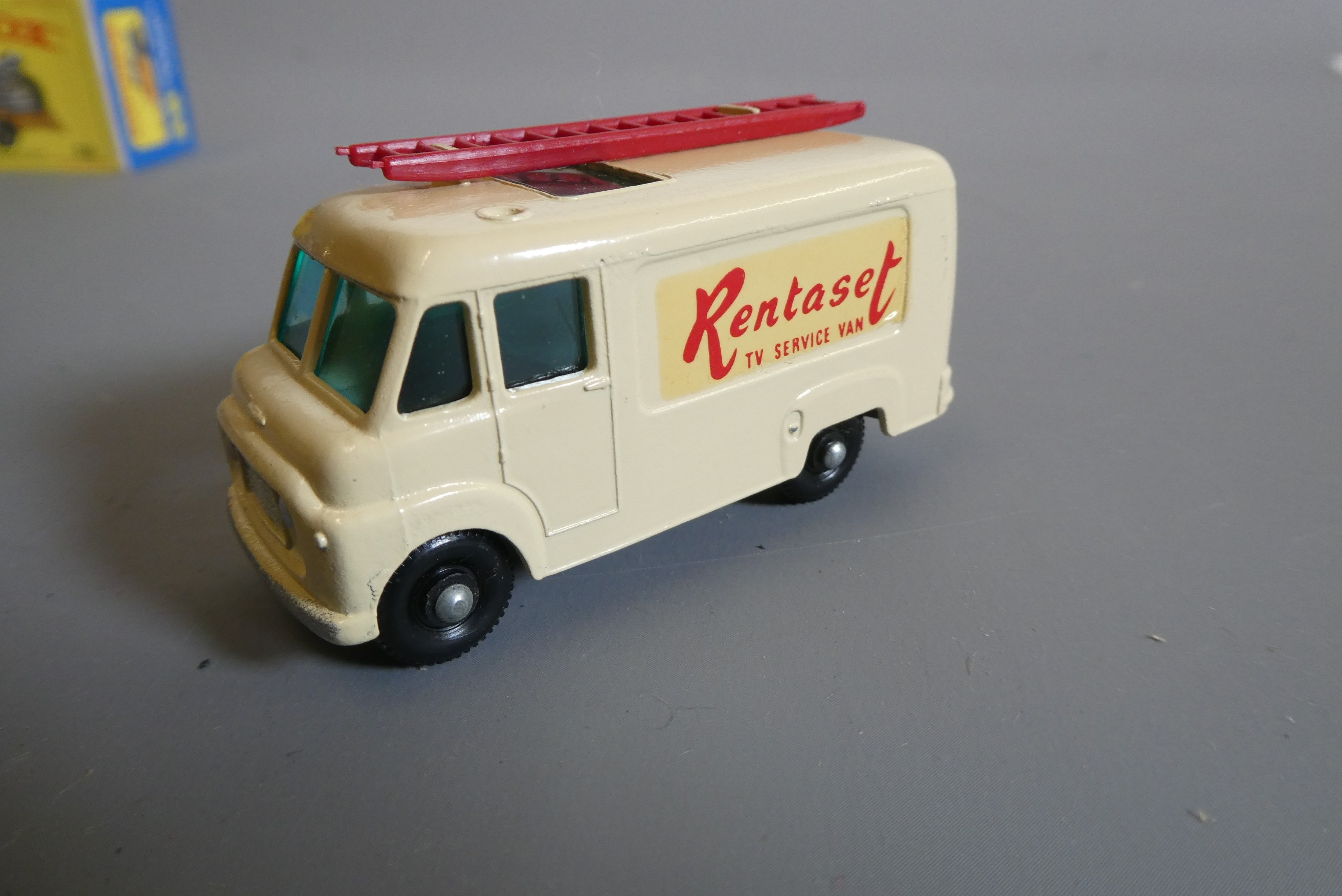 Matchbox no38 honda and trailer and 62 tv service van, both items boxed ...