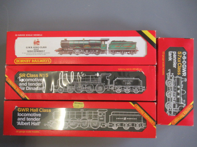 Hornby margate gwr king class locomotive king edward, gwr hall class ...