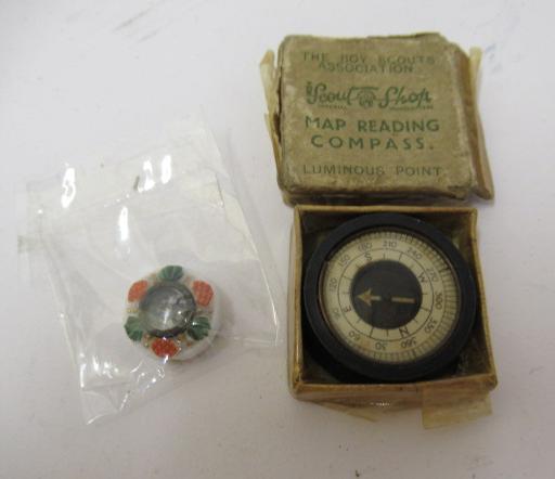 The scout shop map reading compass | Hartleys Auctioneers & Valuers