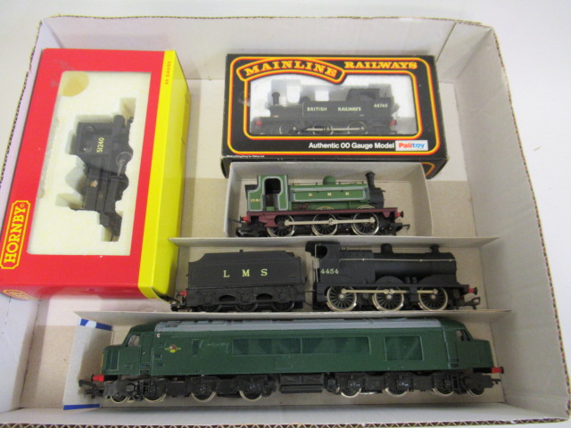 Five oo gauge locomotives comprising mainline b.r. 0-6-0 j72 | Hartleys ...