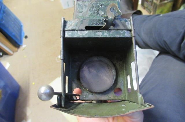 German 0-4-0 spirit fired steam engine and tender | Hartleys ...