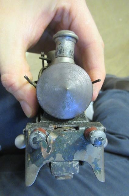 German 0-4-0 spirit fired steam engine and tender | Hartleys ...