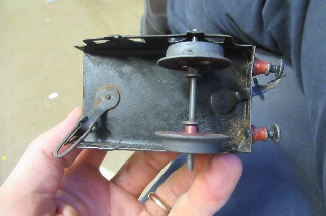 German 0-4-0 spirit fired steam engine and tender | Hartleys ...