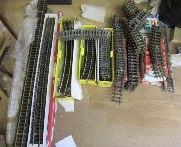 A large quantity of l.g.b. 45mm gauge track including 2m | Hartleys ...