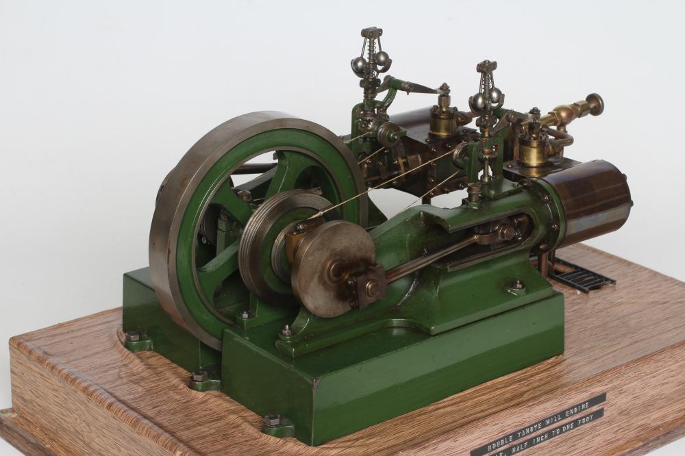 A well engineered double horizontal tangye mill engine | Hartleys ...