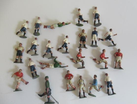 Footballers by segal and others | Hartleys Auctioneers & Valuers