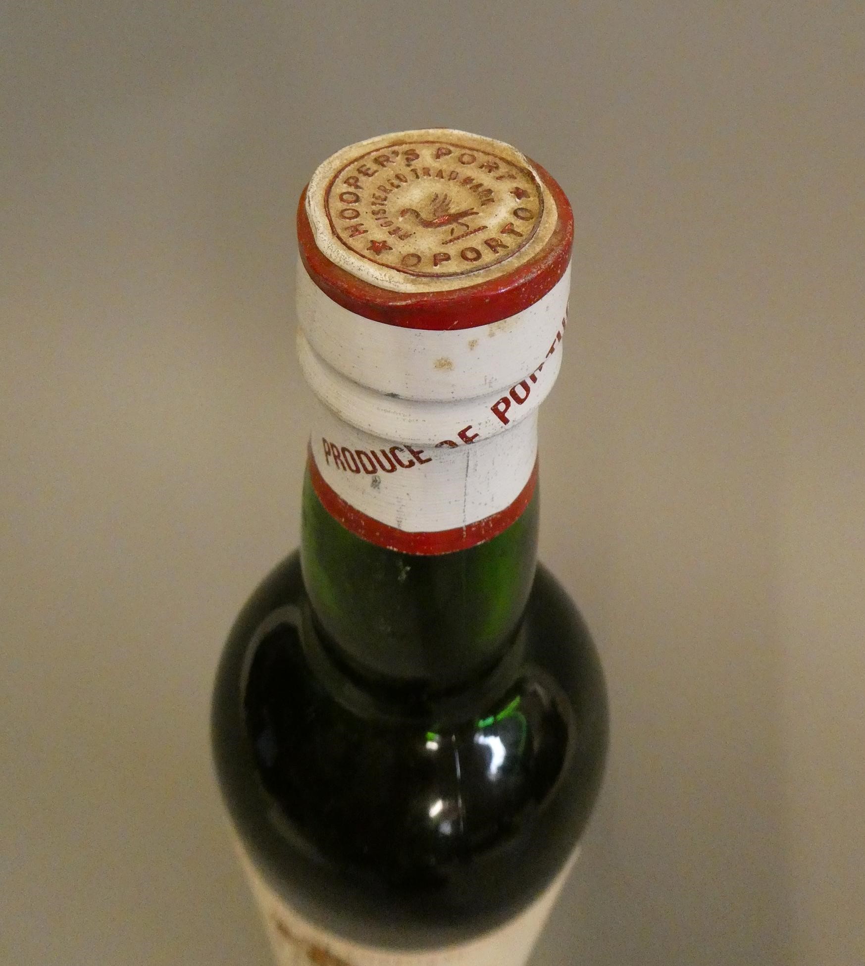 1 bottle hooper's 1937 port, vila nova de gaia (est. plus 24% premium ...