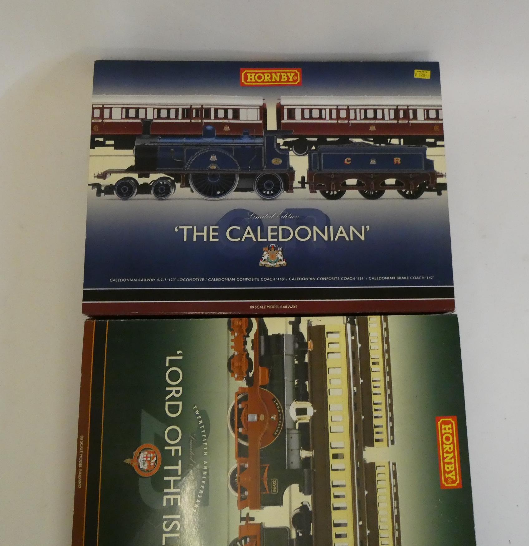Hornby the caledonian train set, boxed, excellent and the lord of the ...