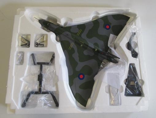 Corgi aviation models vulcan b2 xh558 bomber | Hartleys Auctioneers ...