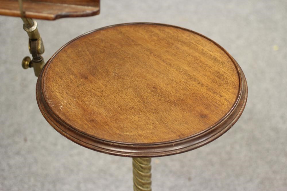 A victorian universal adjustable table/reading stand patented by j ...