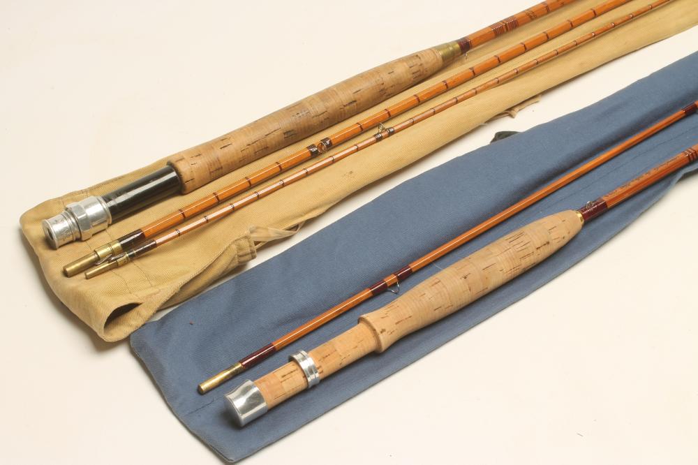 An agutter's handmade "lightweight" split cane fly rod | Hartleys ...