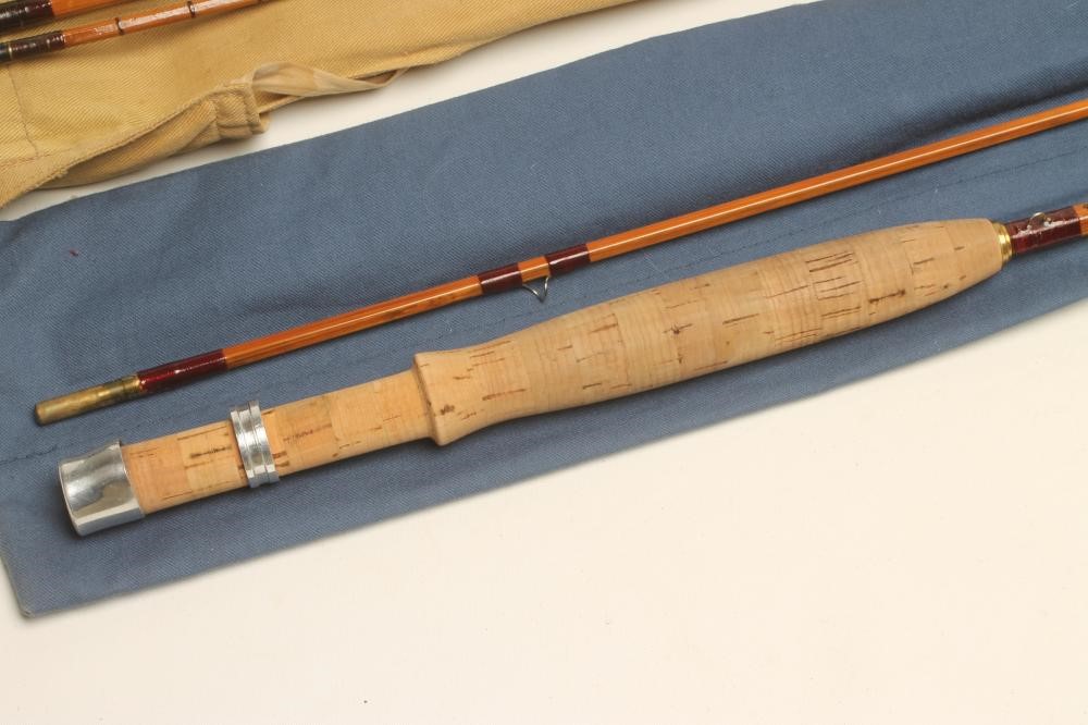 An agutter's handmade "lightweight" split cane fly rod | Hartleys ...