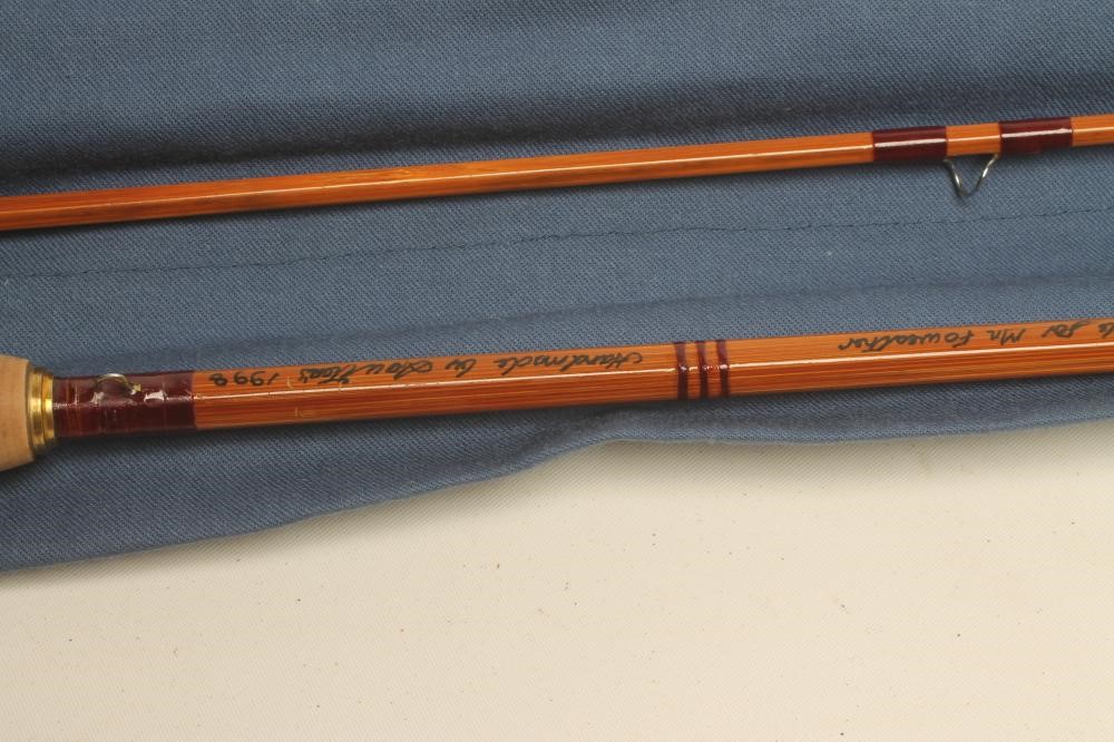 An agutter's handmade "lightweight" split cane fly rod | Hartleys ...