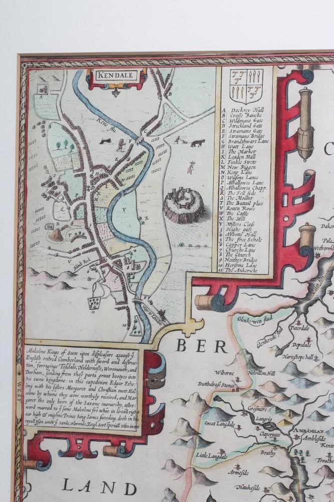 John speed (1552-1629) westmorland | Hartleys Auctioneers & Valuers