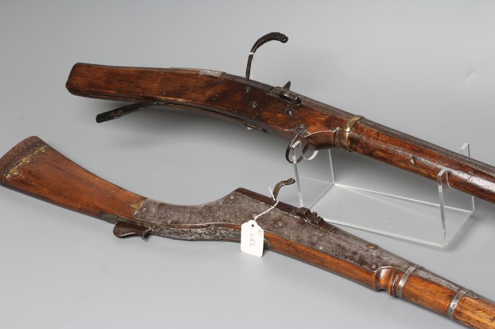 Two matchlock muskets | Hartleys Auctioneers & Valuers
