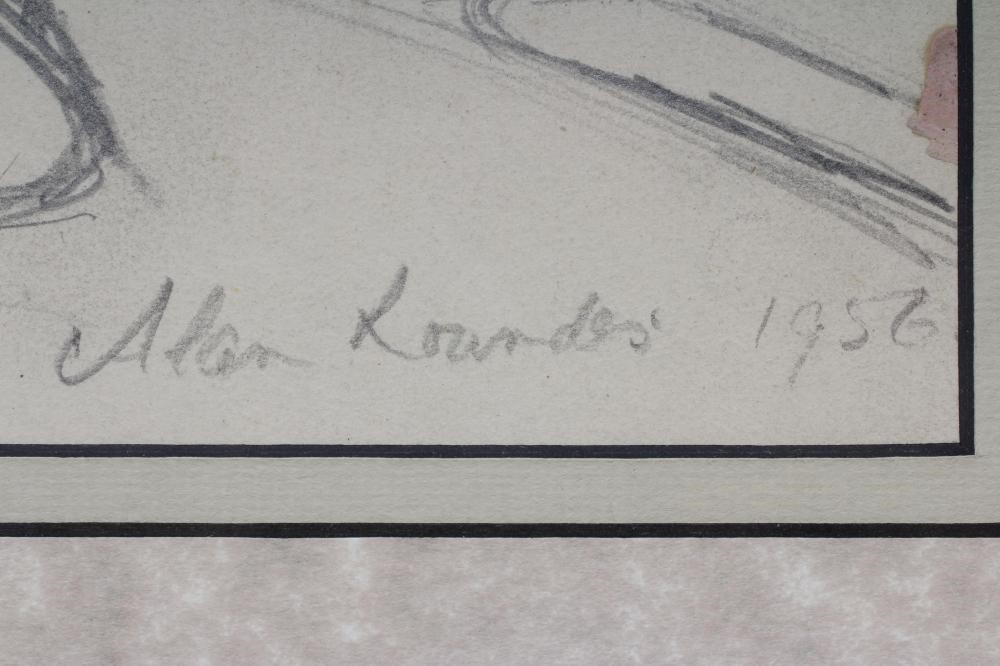 Alan lowndes (1921-1978) "sunday dinnertime" | Hartleys Auctioneers ...