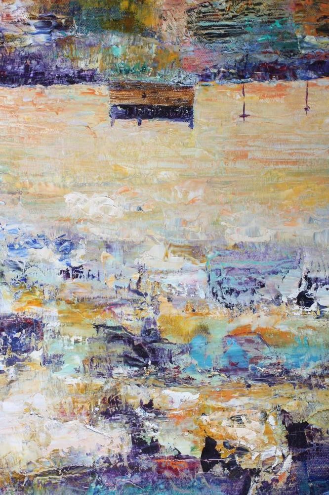 Marie walker last (1917-2017)" lonely cottage", oil on canvas, signed ...