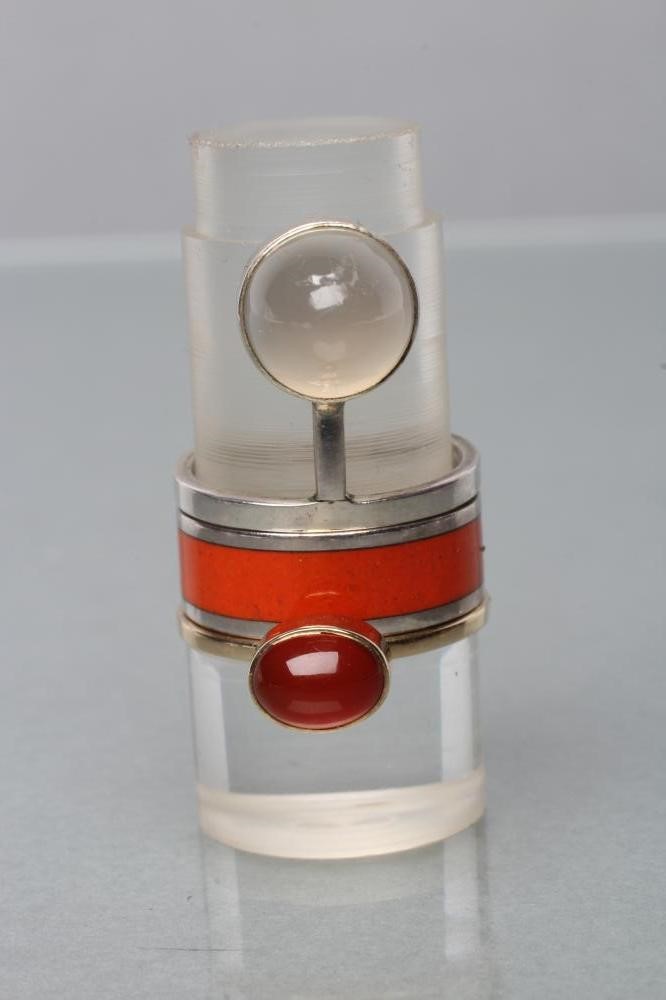 A wendy ramshaw silver stacking ring | Hartleys Auctioneers & Valuers