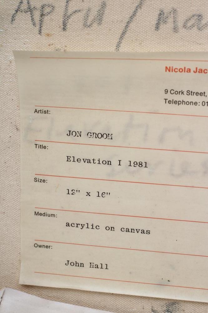 Jon groom (b.1953) | Hartleys Auctioneers & Valuers