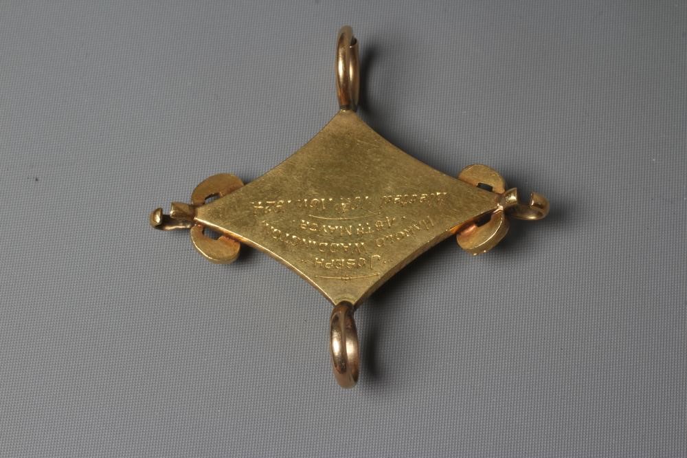 A mayoral chain of office pendant dropper | Hartleys Auctioneers & Valuers