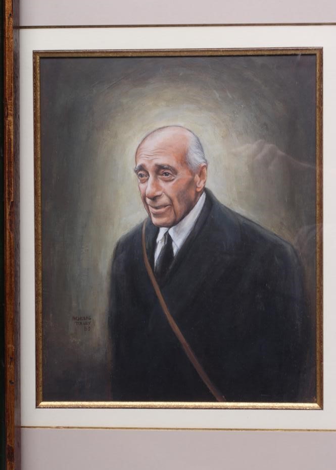 Nicholas tolley (born 1958) three gentleman in the paddock | Hartleys ...