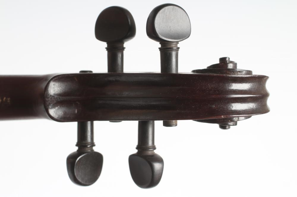 A scratch built mahogany violin by j. h. cooper | Hartleys Auctioneers ...