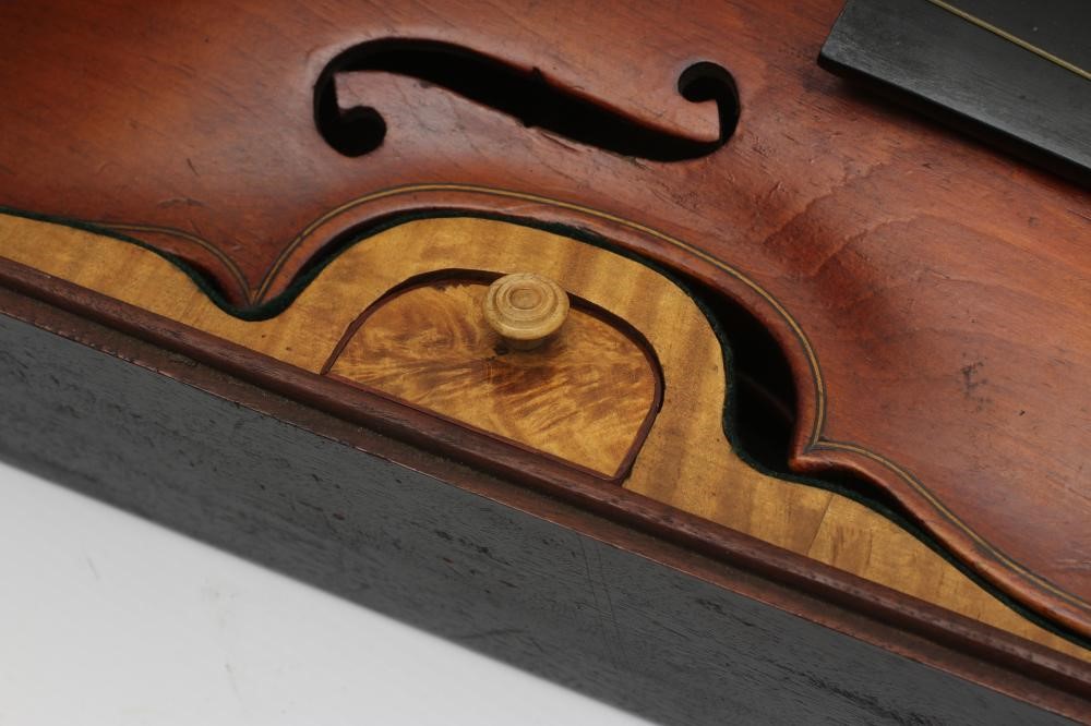 A scratch built mahogany violin by j. h. cooper | Hartleys Auctioneers ...