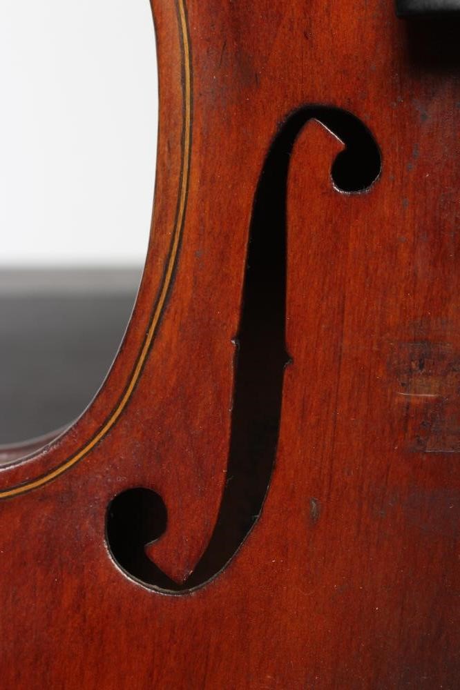 A scratch built mahogany violin by j. h. cooper | Hartleys Auctioneers ...