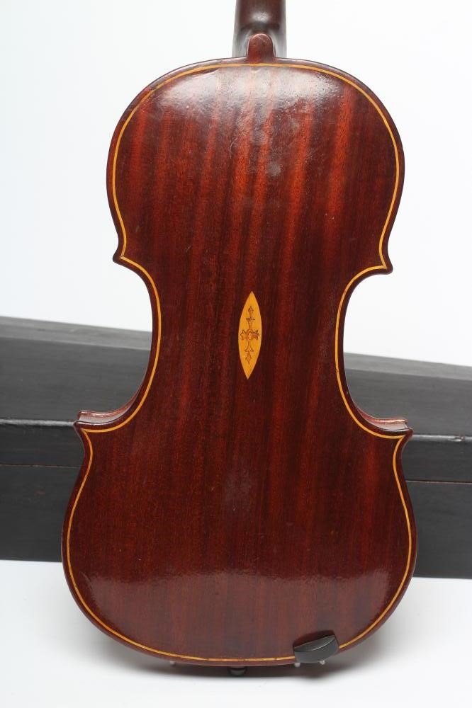A scratch built mahogany violin by j. h. cooper | Hartleys Auctioneers ...