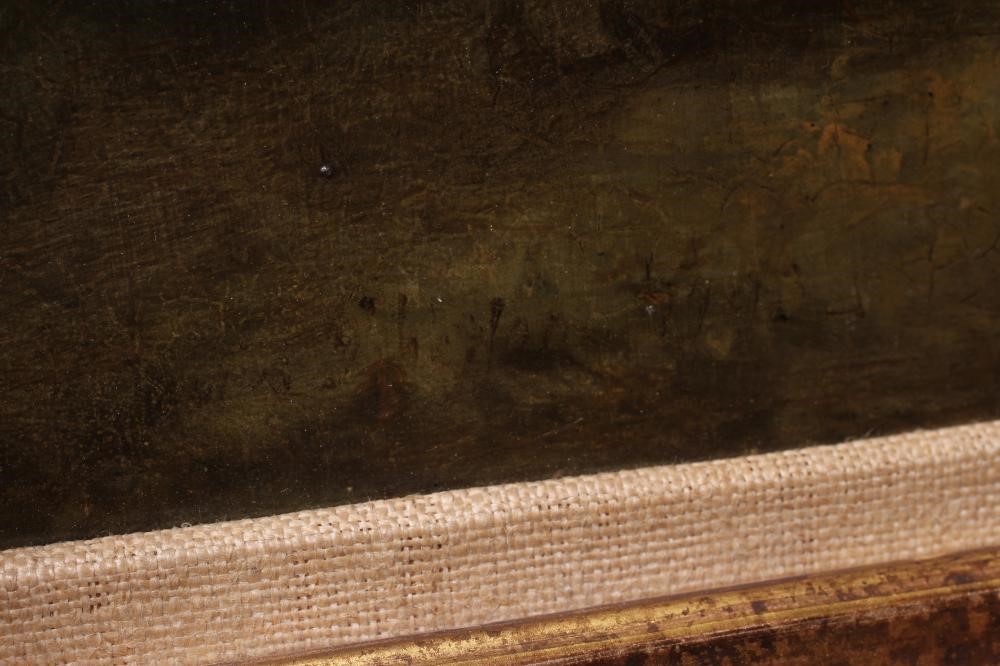 Julius caesar ibbetson (1759-1817) "horses in a barn", oil on panel ...