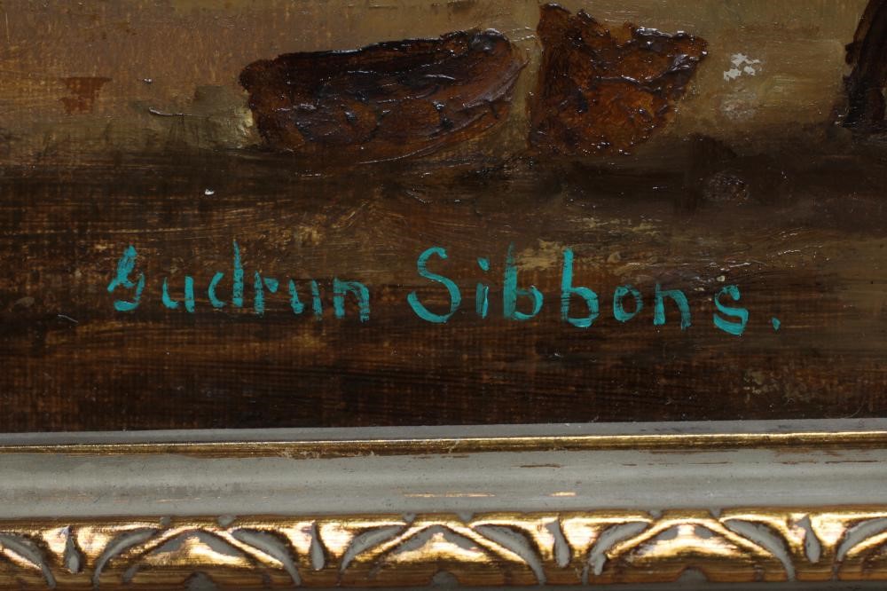 Gudrun sibbons (german 1925-2000) unloading the catch, oil on canvas ...