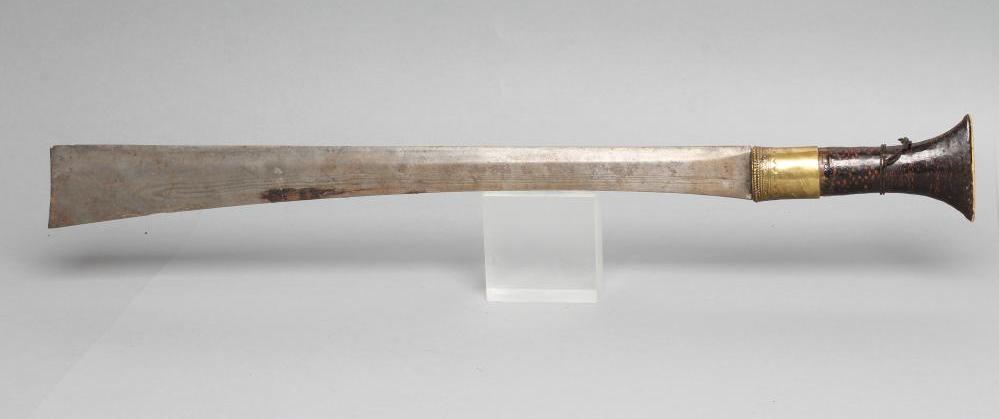 A burmese naga dao sword | Hartleys Auctioneers & Valuers