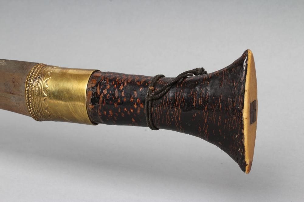 A burmese naga dao sword | Hartleys Auctioneers & Valuers