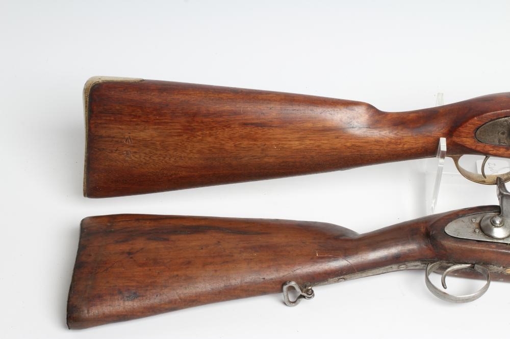 Two percussion military muskets | Hartleys Auctioneers & Valuers