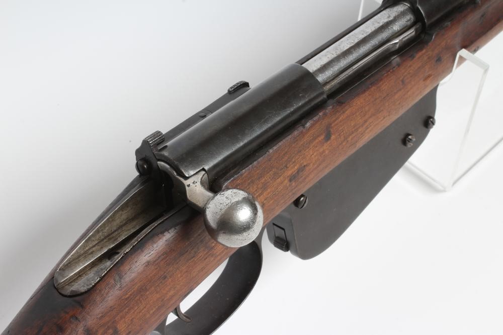 A mannlicher m1886 straight pull rifle | Hartleys Auctioneers & Valuers