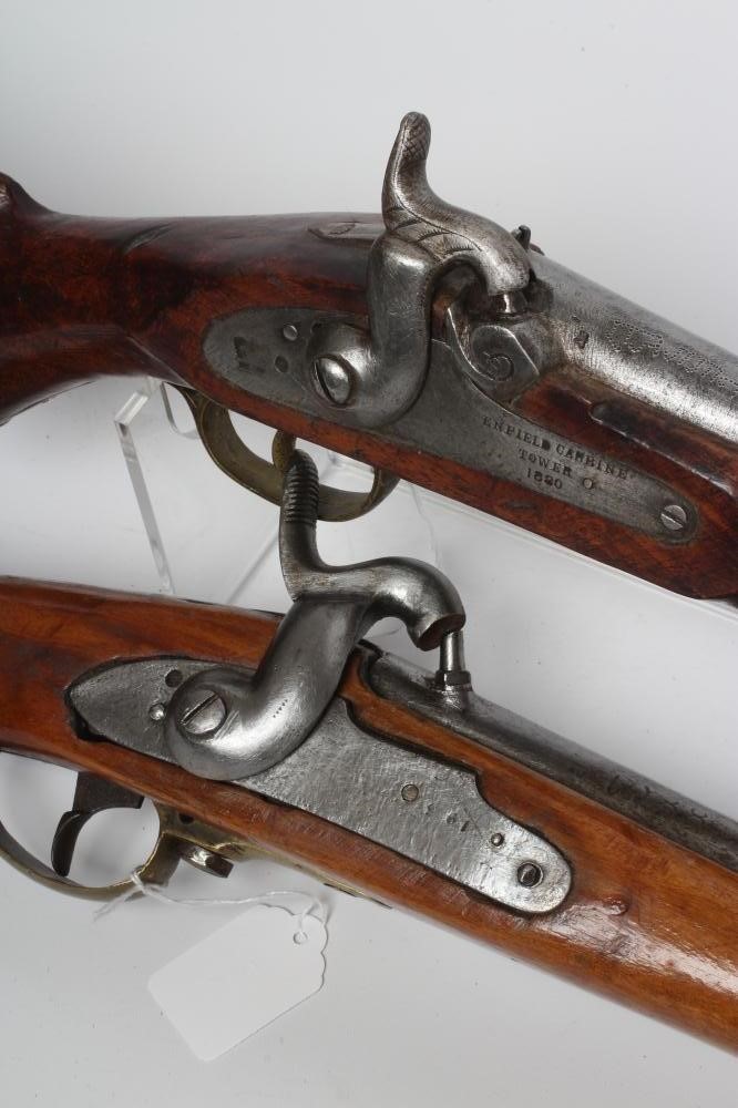 Two percussion muskets | Hartleys Auctioneers & Valuers