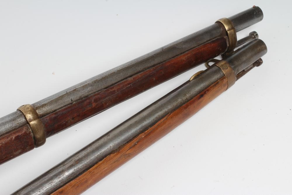 Two percussion muskets | Hartleys Auctioneers & Valuers