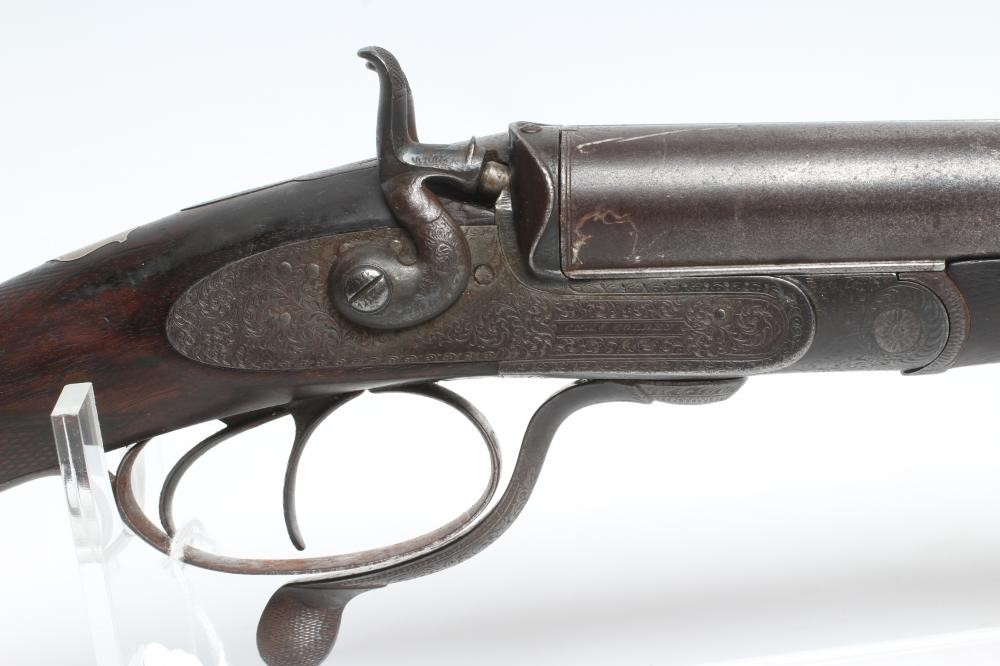 A chas golden 12 bore hammer shotgun | Hartleys Auctioneers & Valuers