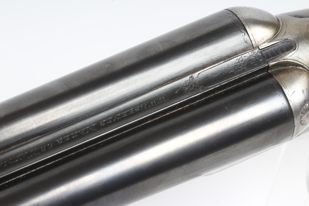 A w. w. greener 20 bore side by side shotgun | Hartleys Auctioneers ...