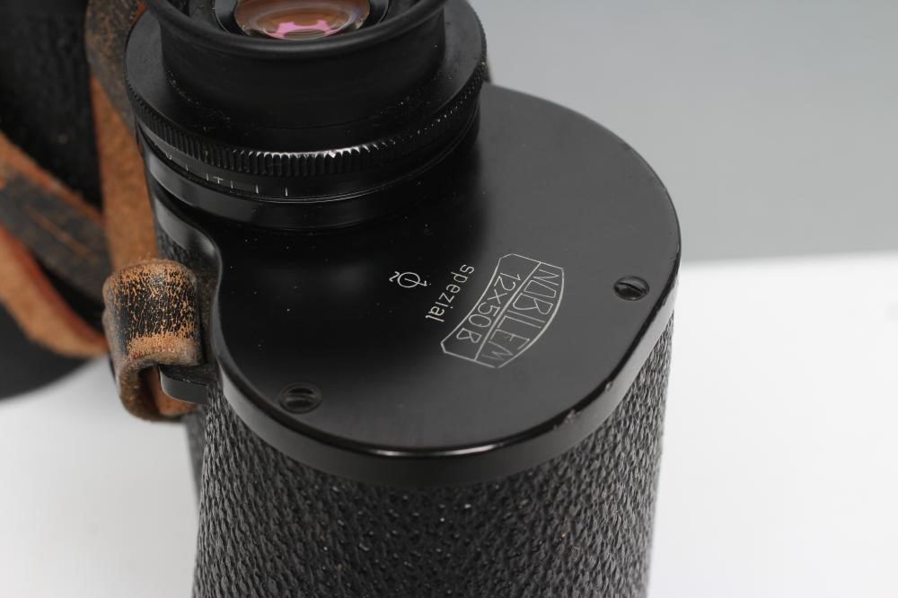 A pair of carl zeiss jena 12x50 b nobilem binoculars with multi-coated ...
