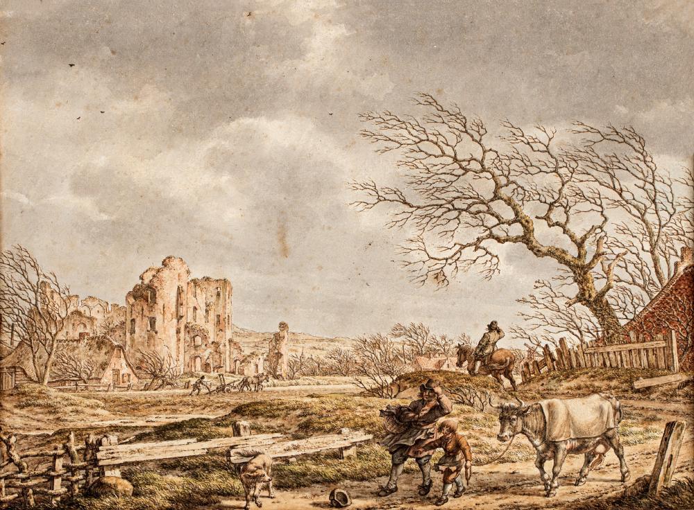 Attributed to jacob cats (dutch 1741-1799) | Hartleys Auctioneers & Valuers