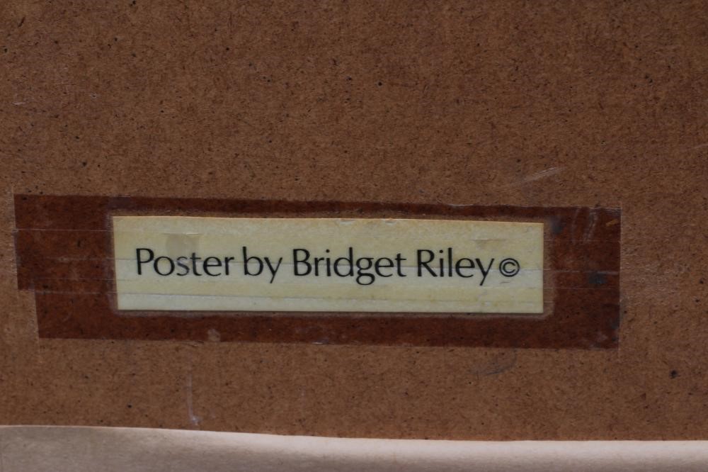 Bridget riley (b.1931) poster poem 'descending' 1968, screenprint, 29 1 ...