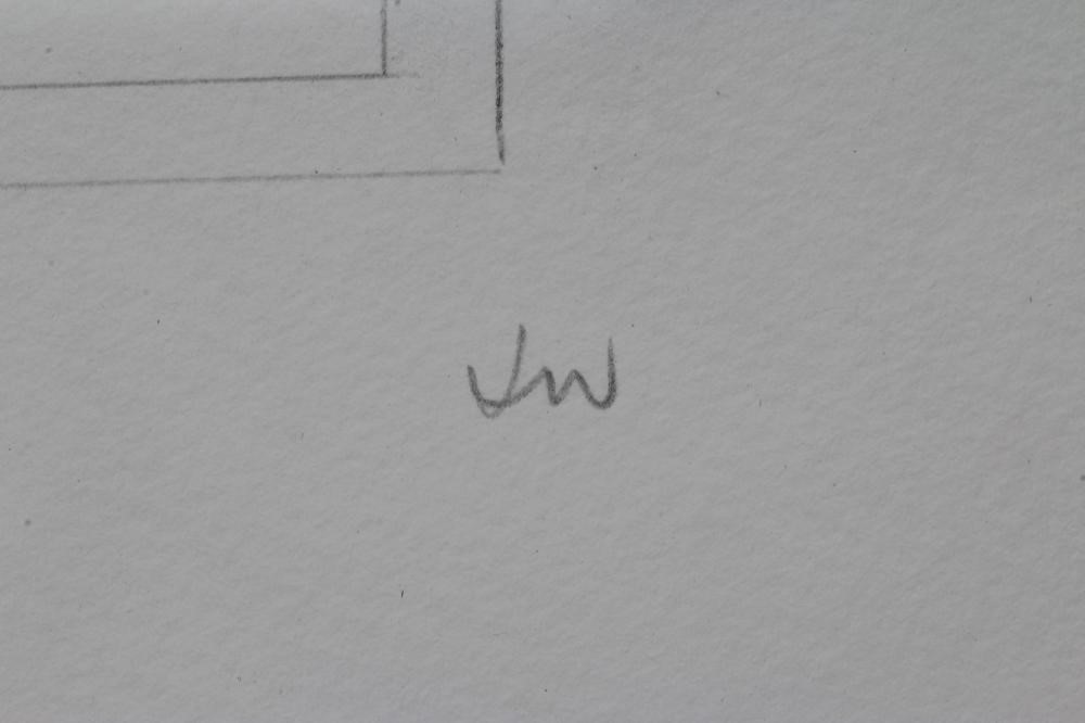 Janet williams (b.1950) "untitled iii", inscribed in pencil and signed ...