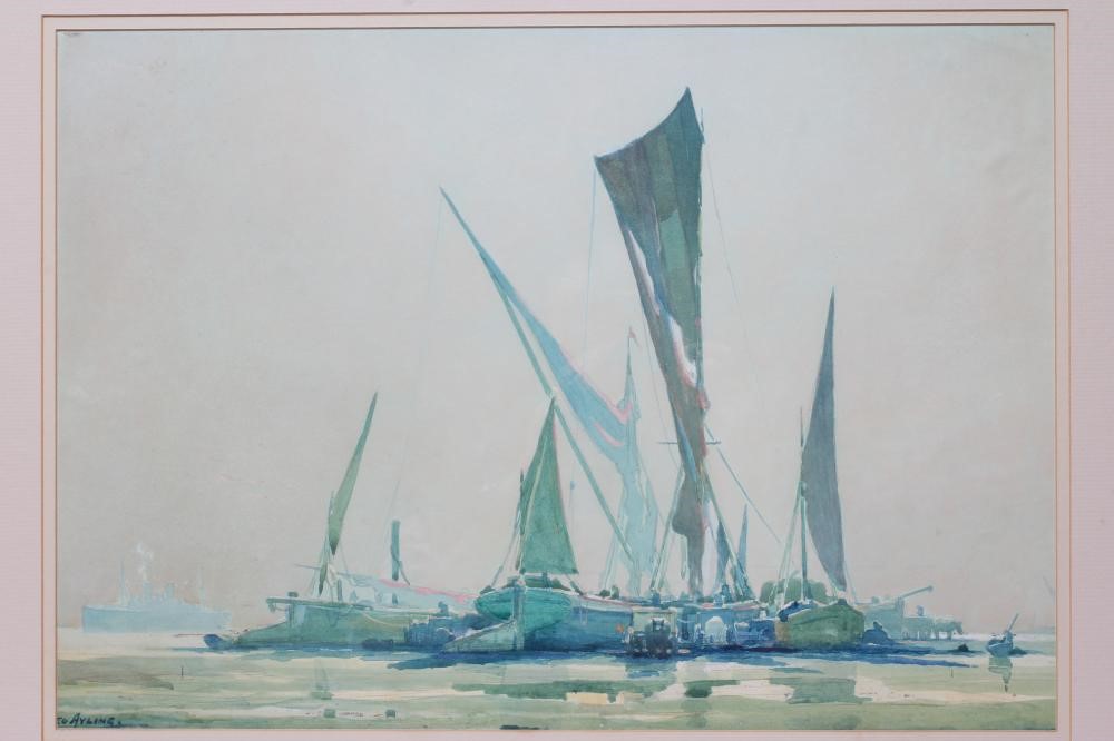 George ayling rsma ri (1887-1960) ready to leave | Hartleys Auctioneers ...