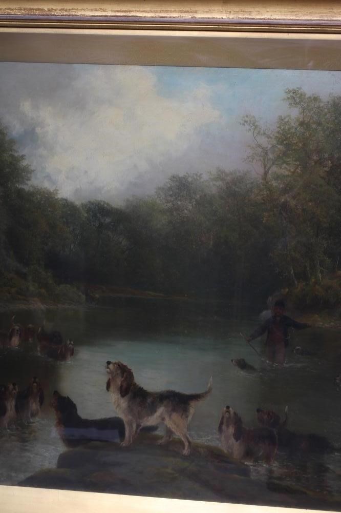 Thomas henry gibb (1833-1893) "otter hunting on the coguel | Hartleys ...