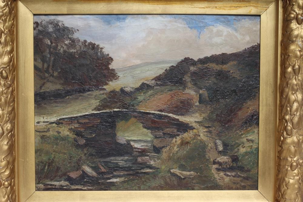 Austin winterbottom (1860-1919) the bridge at bronte falls | Hartleys ...