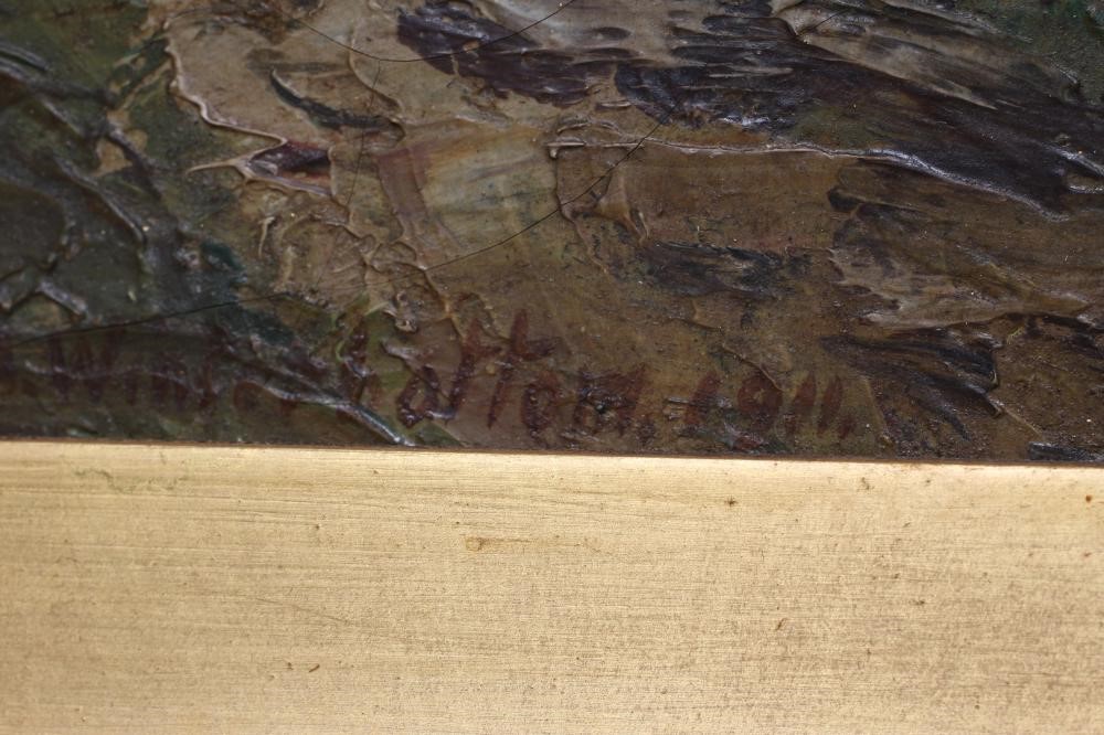 Austin winterbottom (1860-1919) the bridge at bronte falls | Hartleys ...